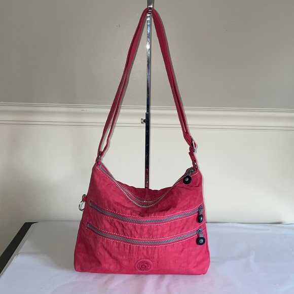 Kipling | Bags | Kipling Alvar Crossbody Bag In Peony Pink | Poshmark